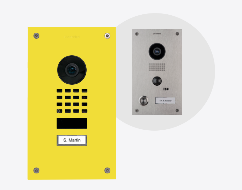 DoorBird IP Intercom Video Door Station D1101UV, Upgrade for Doorbird ...