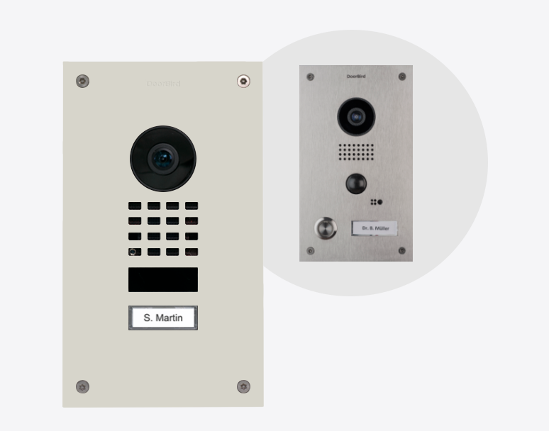 DoorBird IP Intercom Video Door Station D1101UV, Upgrade for Doorbird ...