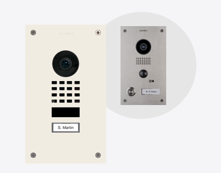 DoorBird IP Intercom Video Door Station D1101UV, Upgrade for Doorbird ...