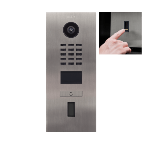 DoorBird IP Intercom Video Door Station D2101FV50 - Flush backbox and ...
