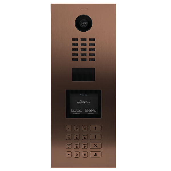 DoorBird IP Intercom Video Door Station D21DKV, Stainless Steel, Displ ...