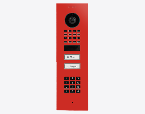 DoorBird IP Intercom Video Door Station D1102KV 2 Button with Keypad ...