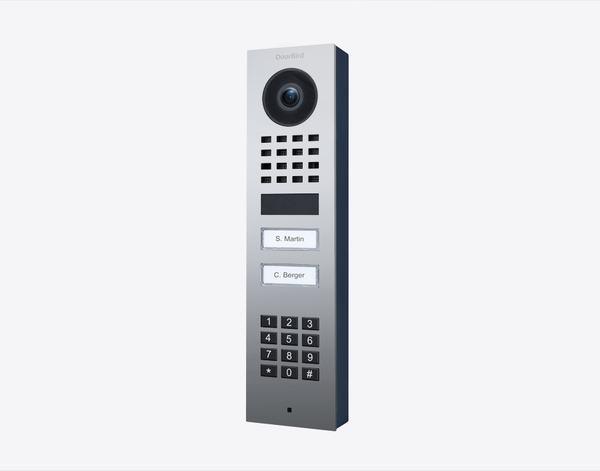 DoorBird IP Intercom Video Door Station D1102KV 2 Button with Keypad ...