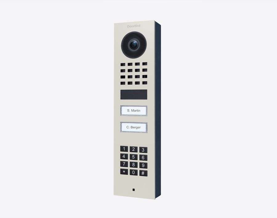 DoorBird IP Intercom Video Door Station D1102KV 2 Button with Keypad ...