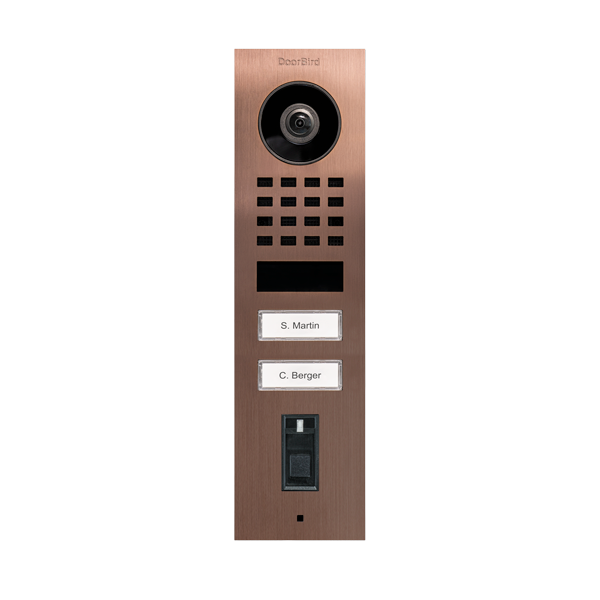 DoorBird IP Intercom Video Door Station Doorbell D1102FV, Surface Moun ...
