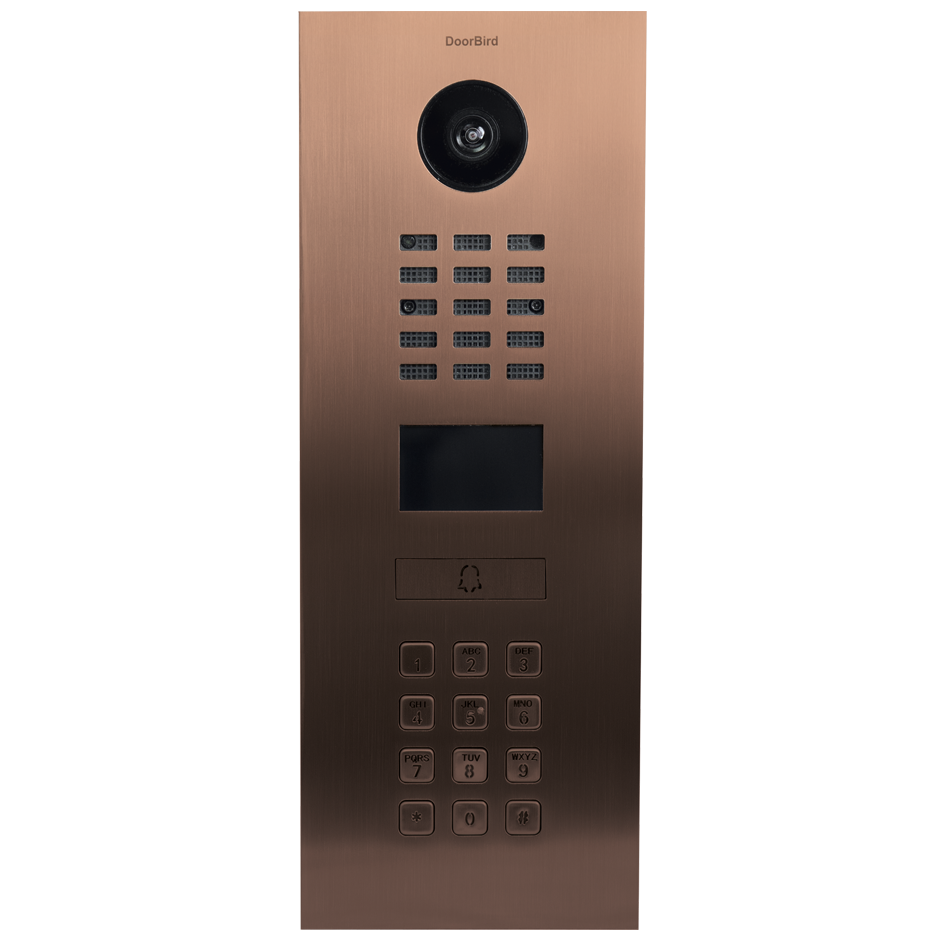 DoorBird IP Intercom Video Door Station D2101KV with Keypad - Flush ba ...