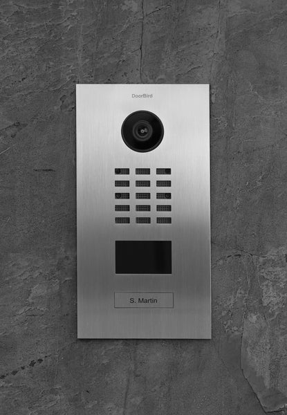 DoorBird IP Intercom Video Door Station D2101V - Metallic Finish - Flu ...